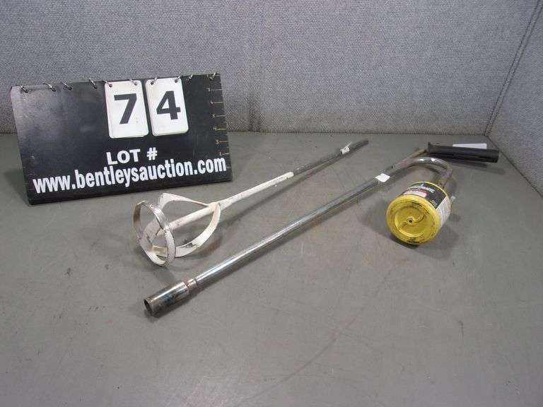 SMALL BERNZOMATIC PROPANE WEED BURNDER & PAINT STIRRER - Bentley ...