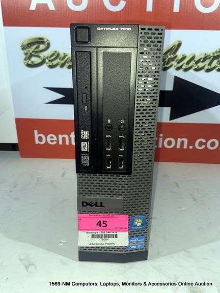 DELL OPTIPLEX 7010 CORE I7 (MISSING POWER CORD, MISSING PARTS ...