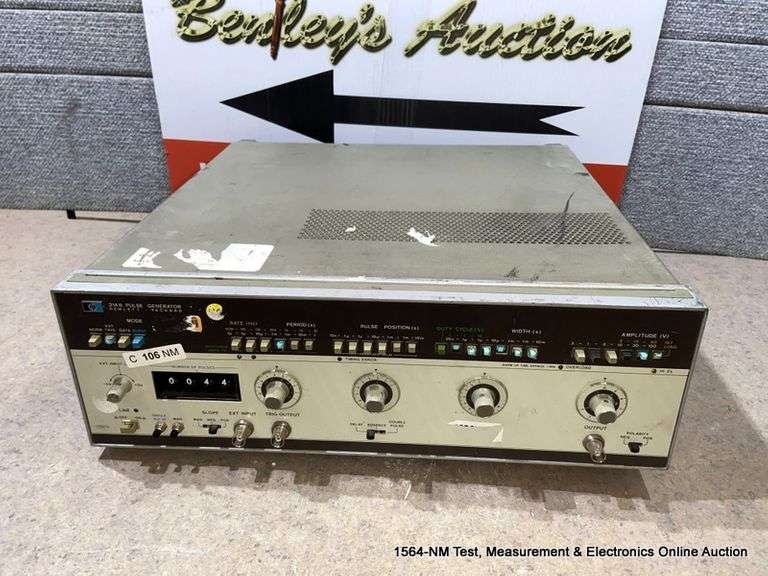 HP 214B PULSE GENERATOR - Bentley & Associates, LLC
