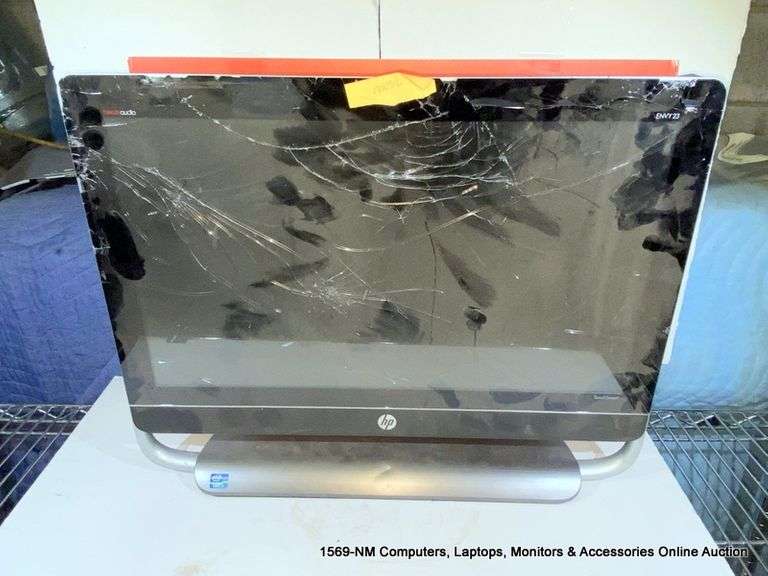 HP 2MD30405DC ENVY 23 LCD- BROKEN SCREEN - Bentley & Associates, LLC