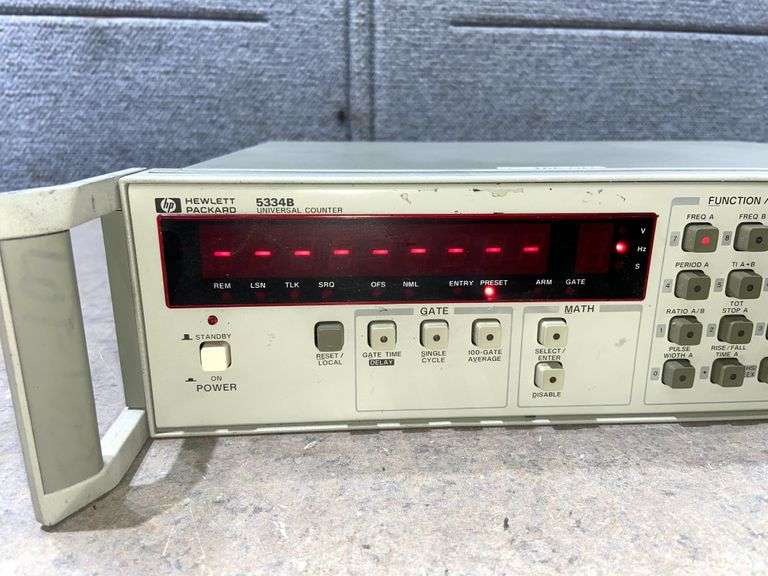 HP 5334B UNIVERSAL COUNTER - Bentley & Associates, LLC