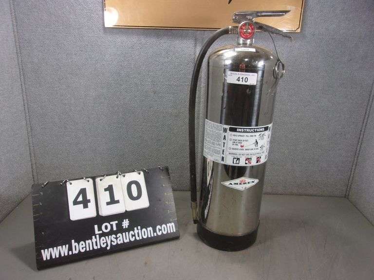 AMEREX 250 PSI WATER FIRE EXTINGUISHER - Bentley & Associates, LLC
