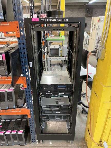 TERASCAN SYSTEM CABINET W/ ASSORTED SWITCHES - Bentley & Associates, LLC