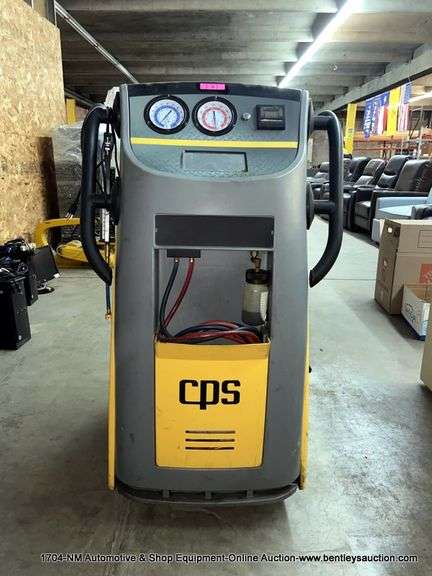 CPS FX134A REFRIGERANT RECOVER/RECYCLE/VACUUM & RECHARGE UNIT - Bentley ...