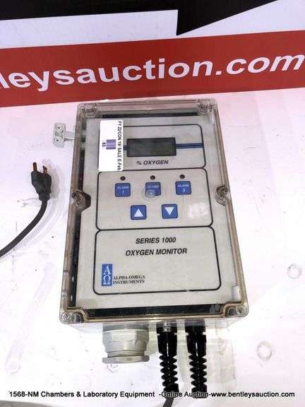 ALPHA OMEGA SERIES 1000 OXYGEN MONITOR - Bentley & Associates, LLC