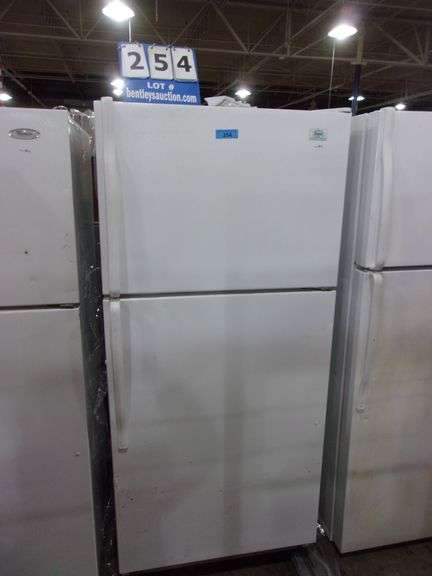 WHIRLPOOL/ROPER 2-DOOR REFRIGERATOR/FREEZER-WHITE - Bentley ...