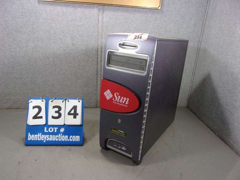 SUN MICROSYSTEMS SUN BLADE 1500 COMPUTER TOWER - Bentley & Associates, LLC