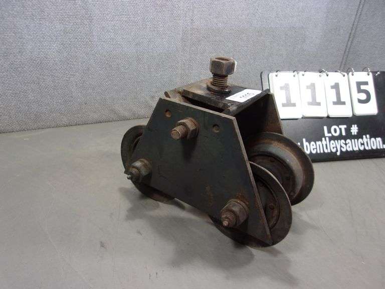 METAL I-BEAM HOIST TROLLY PULLEY - Bentley & Associates, LLC