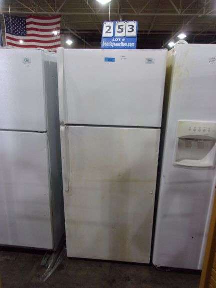 WHIRLPOOL/ROPER 2-DOOR REFRIGERATOR/FREEZER-WHITE - Bentley ...