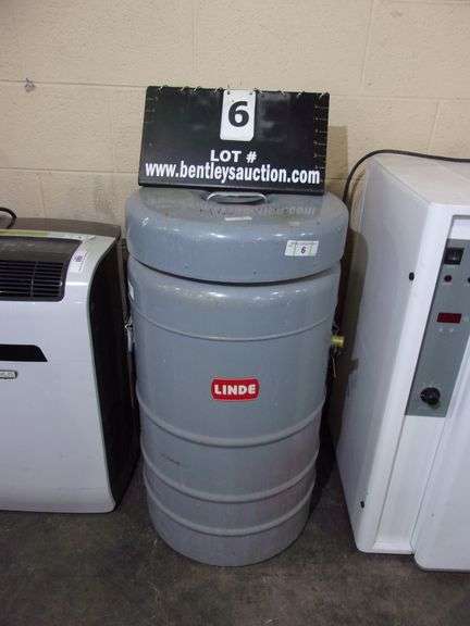 LINDE LR-40 UNION CARBIDE CRYOGENIC STORAGE TANK - Bentley & Associates ...