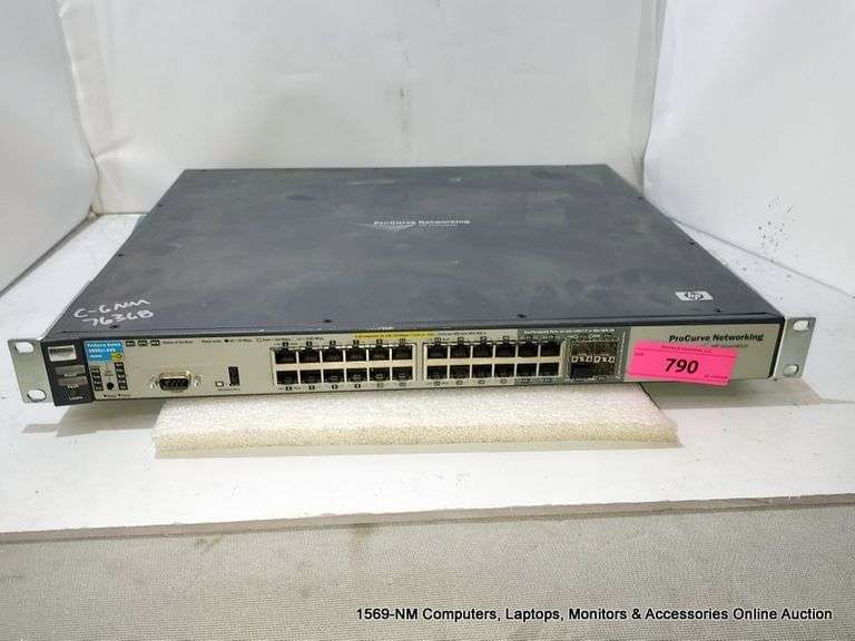 HP PRO CURVE 3500 SWITCH - Bentley & Associates, LLC