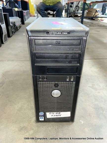 DELL OPTIPLEX 760 CORE 2 DUO (MISSING POWER CORD, MISSING PARTS ...