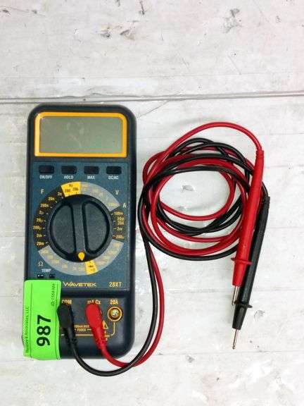 WAVETEK 28XT MULTIMETER - Bentley & Associates, LLC