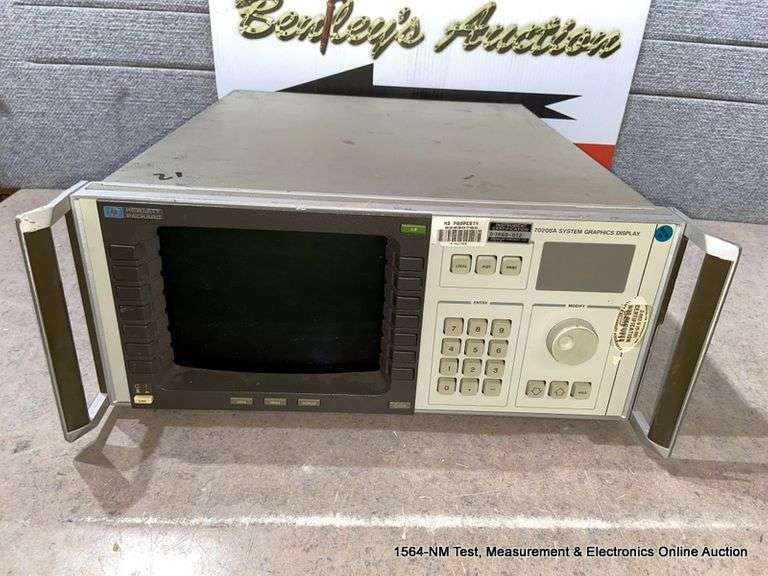 HP SPECTRUM ANALYZER DISPLAY - Bentley & Associates, LLC