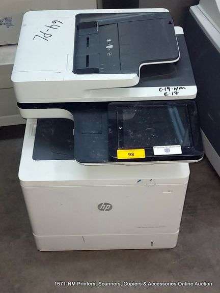 HP COLOR LASER JET ENTERPRISE FLOW MFP M577 PRINTER - Bentley ...