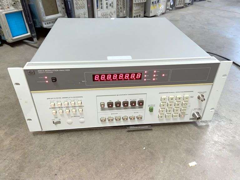 HP 8901A MODULATION ANALYZER - Bentley & Associates, LLC