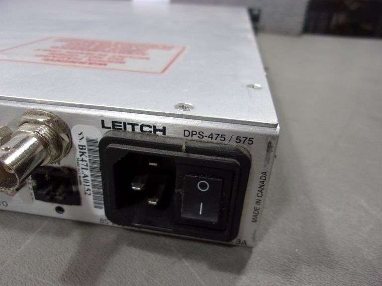 LEITCH DPS-475 DIGITAL PROCESSING SYNCHRONIZER - Bentley & Associates, LLC