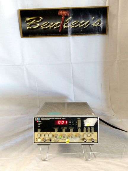 HP 8111A PULSE/FUNCTION GENERATOR - Bentley & Associates, LLC