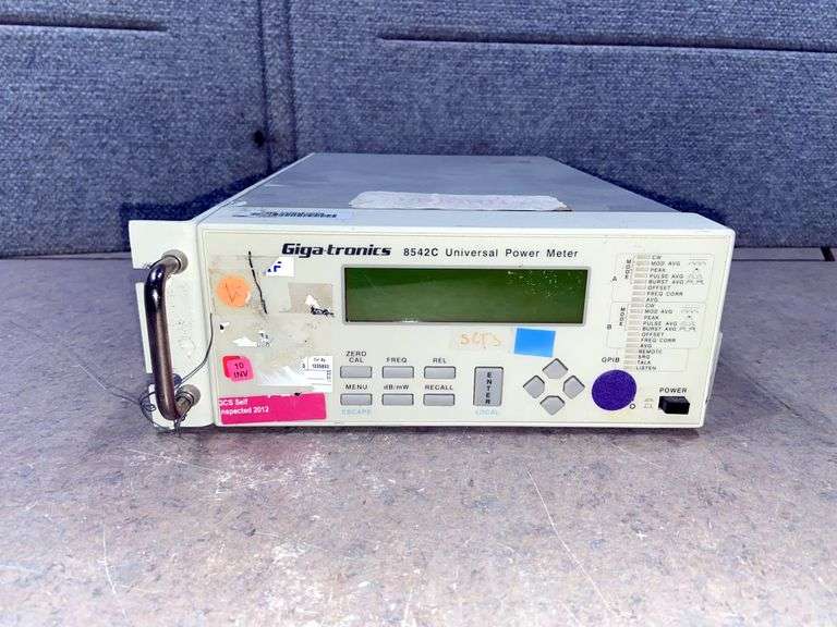 GIGA-TRONICS 8542C UNIVERSAL POWER METER - Bentley & Associates, LLC