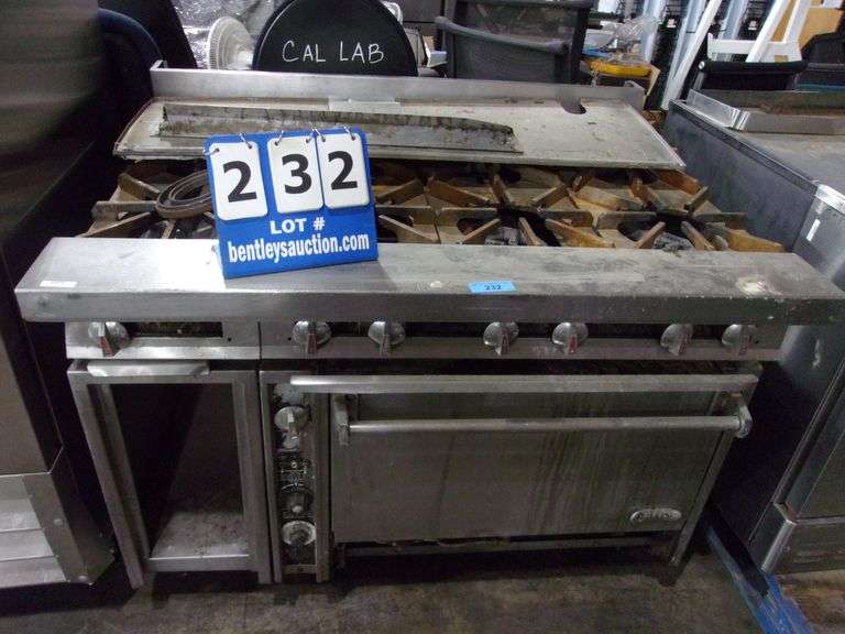 JADE 8-DRAWER GAS RANGE W/ SINGLE DOOR OVEN - Bentley & Associates, LLC