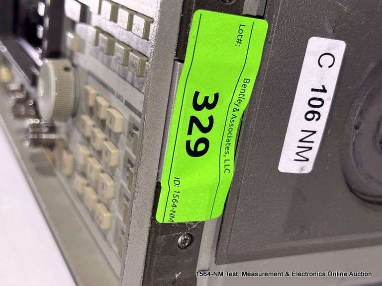 HP 8562A SPECTRUM ANALYZER - Bentley & Associates, LLC
