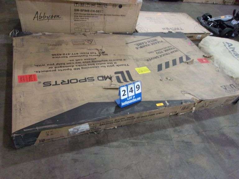 MD SPORTS BARRINGTON GLENVIEW 90" POOL TABLE - DAMAGED BOX - Bentley ...