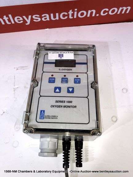ALPHA OMEGA SERIES 1000 OXYGEN MONITOR - Bentley & Associates, LLC