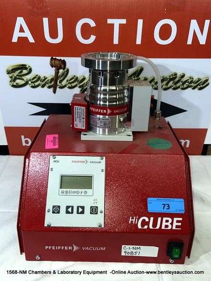 PFEIFFER HICUBE W/ HIPACE 80 PUMP - Bentley & Associates, LLC
