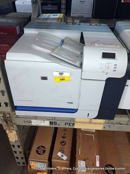 HP COLOR LASERJET CP3525 DN PRINTER - Bentley & Associates, LLC