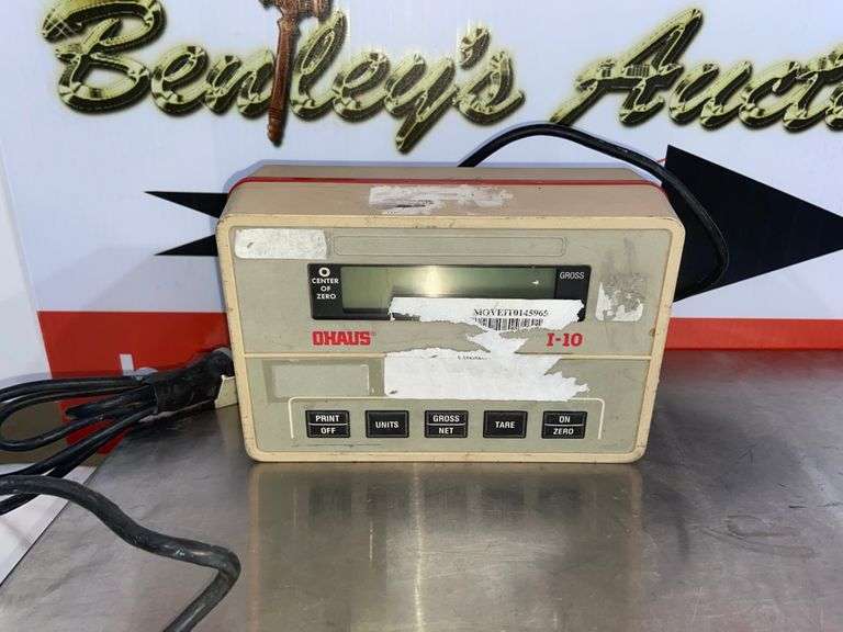 OHAUS I-10 SCALE - Bentley & Associates, LLC