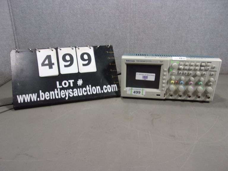 TEKTRONIX TDS2024B 4-CHANNEL DIGITAL OSCILLOSCOPE - Bentley ...