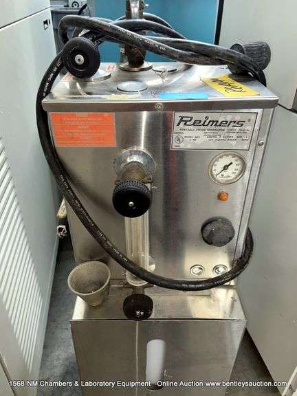 REIMERS AR3 PORTABLE STEAM GENERATOR - Bentley & Associates, LLC