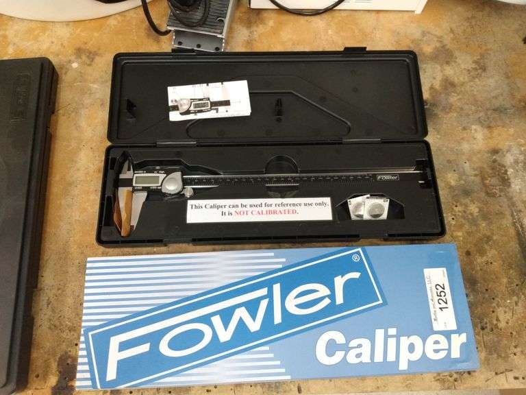 FOWLER 12" DIGITAL CALIPER - Bentley & Associates, LLC