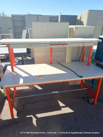METAL WORK STATION - AS IS - Bentley & Associates, LLC