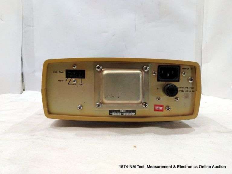 SYSTRON DONNER 101C PULSE GENERATOR - Bentley & Associates, LLC
