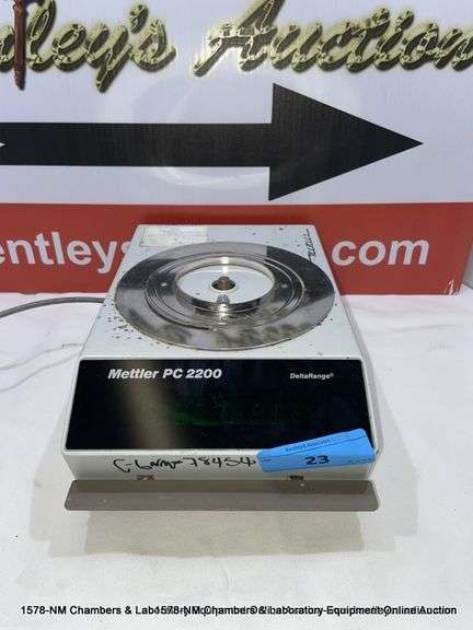 METTLER PC 2200 DELTA RANGE SCALE - Bentley & Associates, LLC