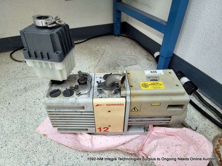 EDWARDS RV-12 VACUUM PUMP - Bentley & Associates, LLC