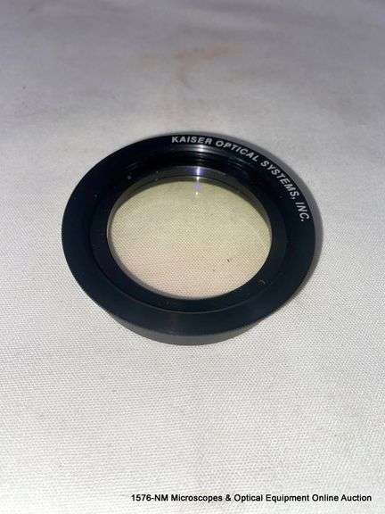 KAISER OPTICAL SYSTEMS 2" HOLOGRAPHIC NOTCH FILTER - Bentley ...