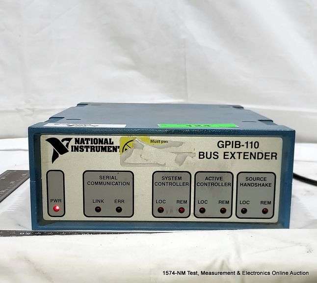 NATIONAL INSTRUMENTS GPIB-110 BUS EXTENDER - Bentley & Associates, LLC