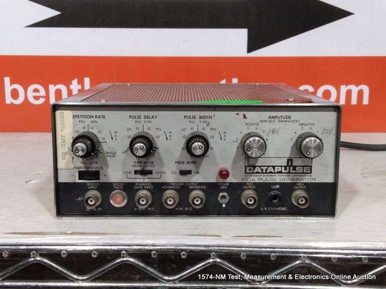 DATA PULSE 100A PULSE GENERATOR - Bentley & Associates, LLC