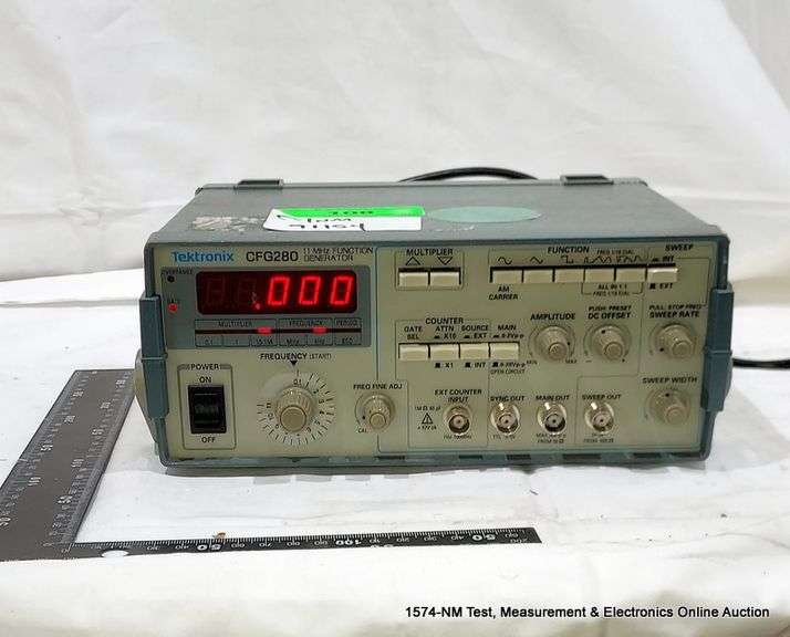 Tektronix Cfg280 11mhz Function Generator Bentley And Associates Llc