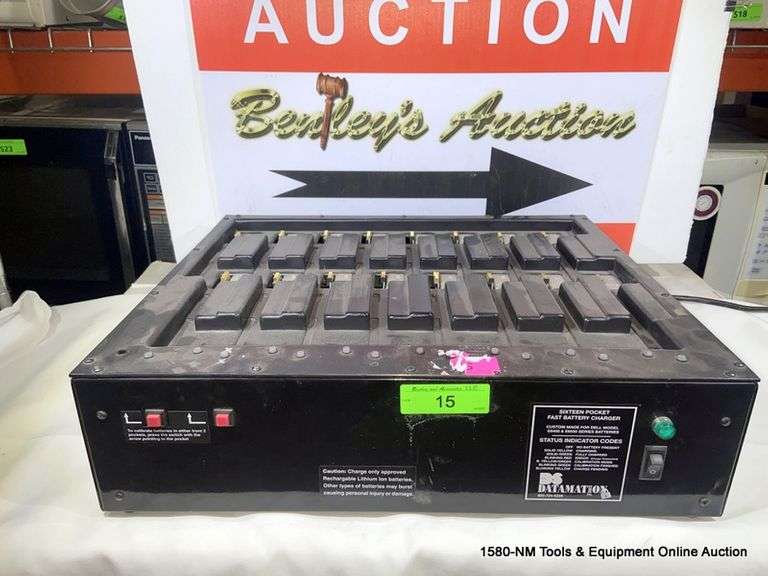 DS DATAMATION 16 POCKET FAST BATTERY CHARGER - Bentley & Associates, LLC