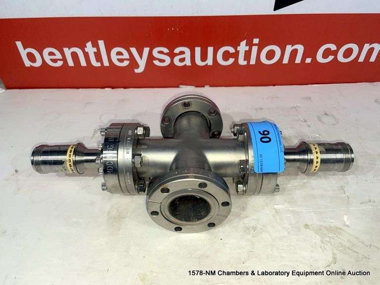 MDC/VARIAN VACUUM VALVE FITTING - Bentley & Associates, LLC