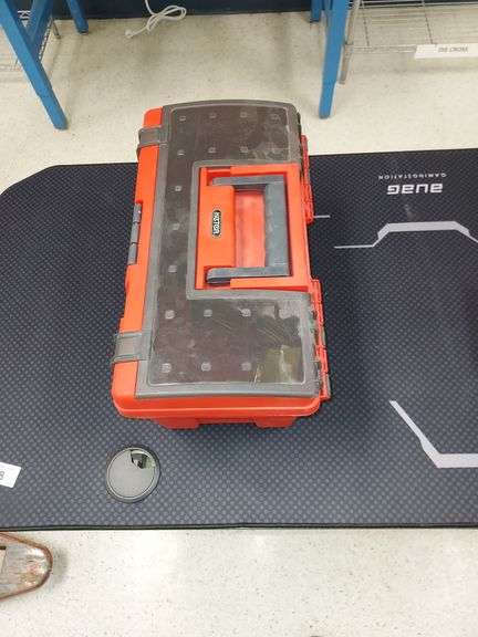 RED 16" TOOL BOX - Bentley & Associates, LLC