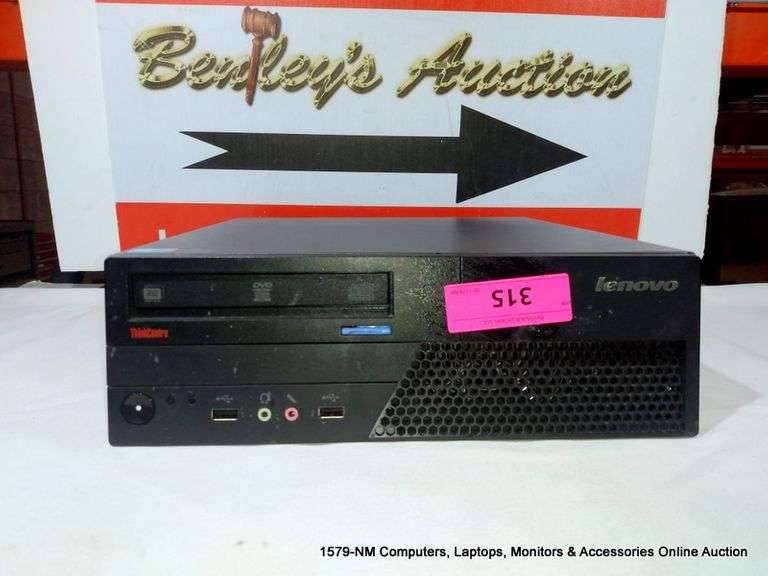 LENOVO THINKCENTRE CORE 2 DUO DESKTOP COMPUTER - MISSING PARTS, NO ...