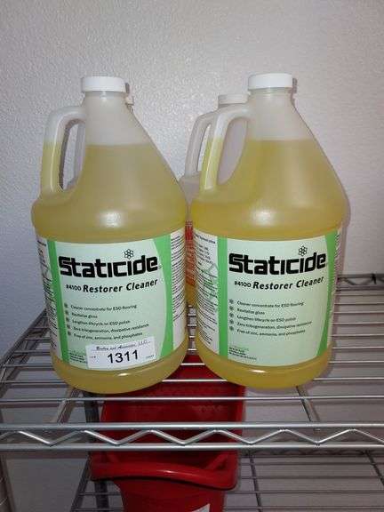 STATICIDE RESTORER CLEANER, QTY. 4 - Bentley & Associates, LLC