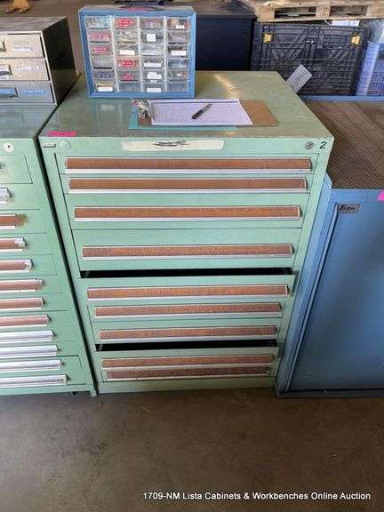 VIDMAR 9-DRAWER CABINET - AS IS - Bentley & Associates, LLC