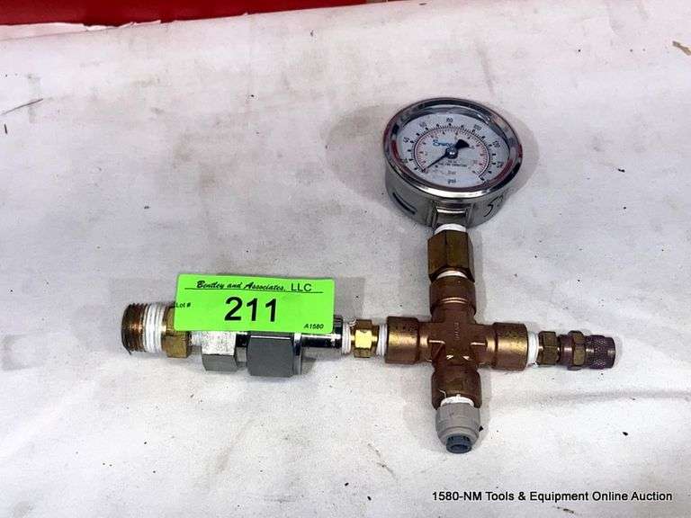 SWAGELOK 316 SS GAUGE - Bentley & Associates, LLC