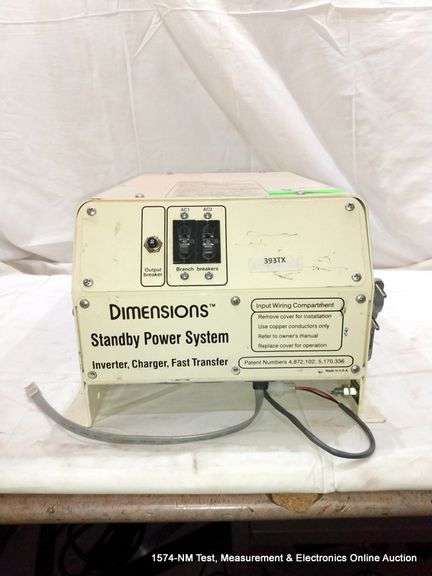 DIMENSIONS STANDBY POWER SYSTEM - Bentley & Associates, LLC