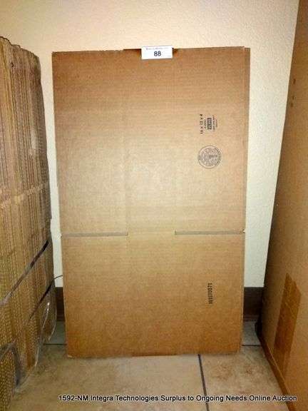 LOT: CARDBOARD BOXES - Bentley & Associates, LLC